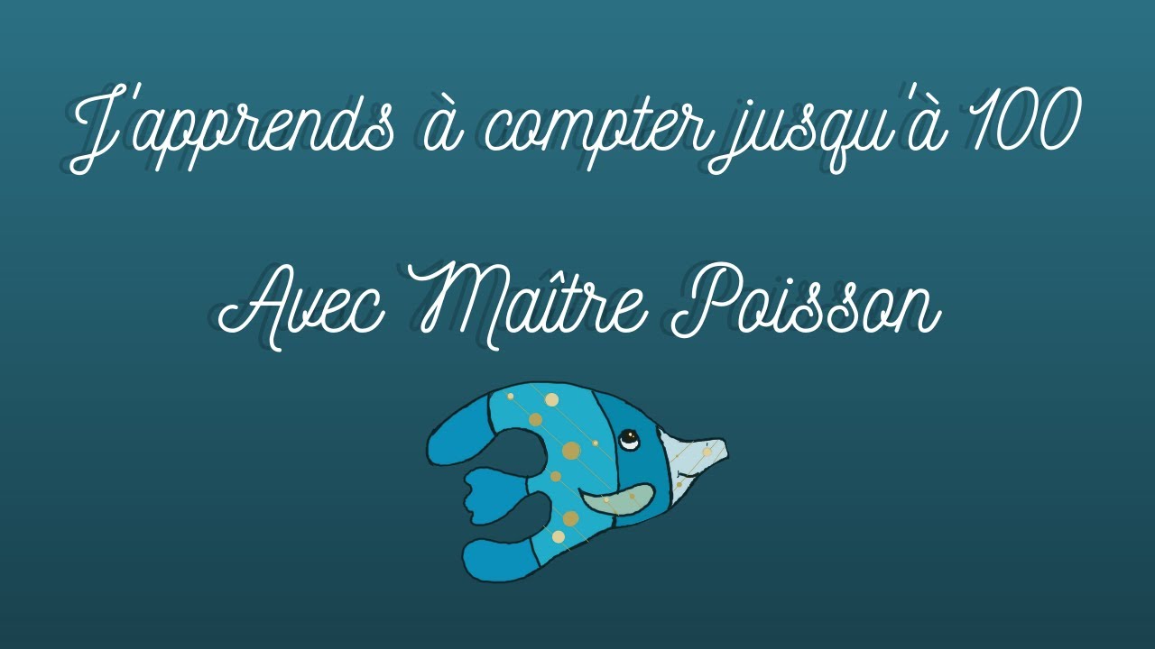 Apprendre à compter jusqu'à 100 en français - french numbers - counting ...