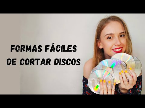 COMO CORTAR UN DISCO | Como cortar CD Y DVD fácilmente - YouTube