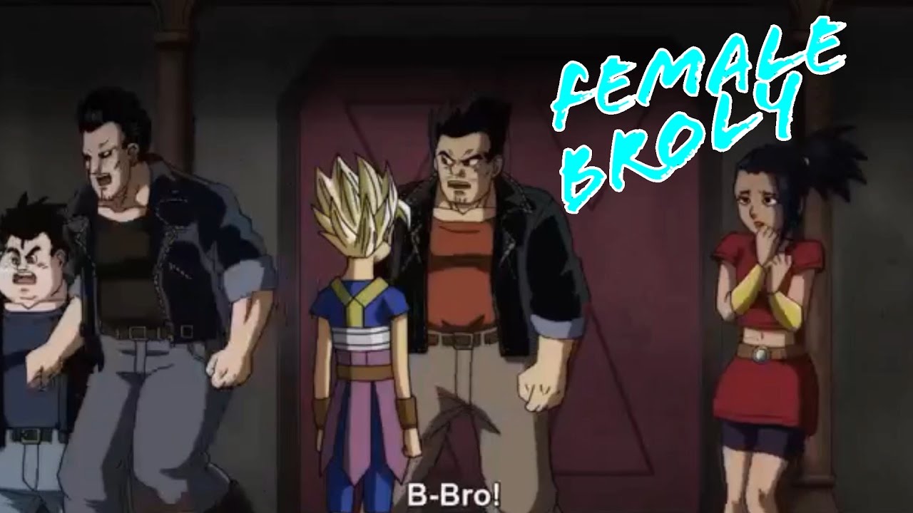 First Appearance of FEMALE BROLY-Dragon Ball Super. - YouTube