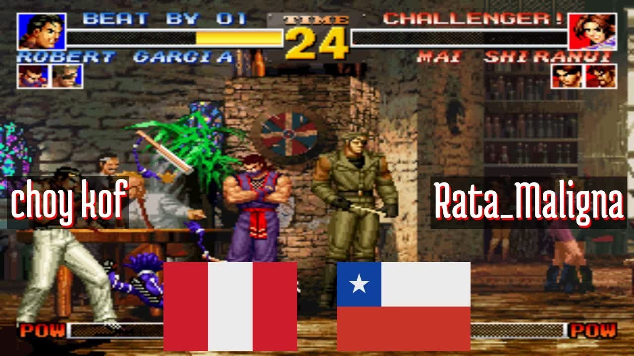 King of Fighters 95 (FT5) - choy kof (PE) vs Rata_Maligna (CL) - 2021 ...