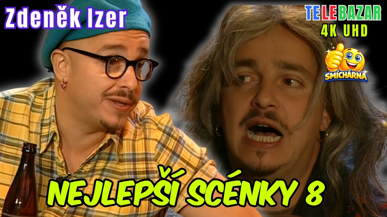 Zdeněk Izer - Nejlepší scénky z TELEBAZARU 8 [4K Remaster](Nejvyšší ...