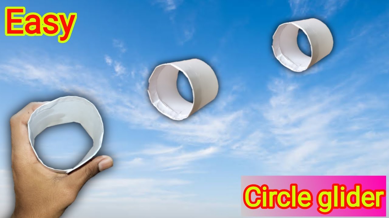 How To Make Circle Glider 🪂 | Circle Glider Plane | Best Glider. - YouTube