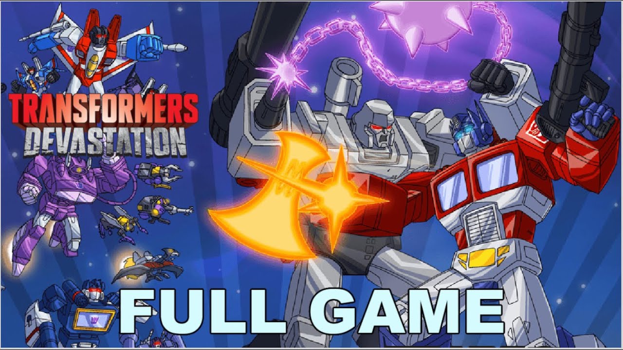 Transformers: Devastation - Full Game Walkthrough [60 FPS] - YouTube