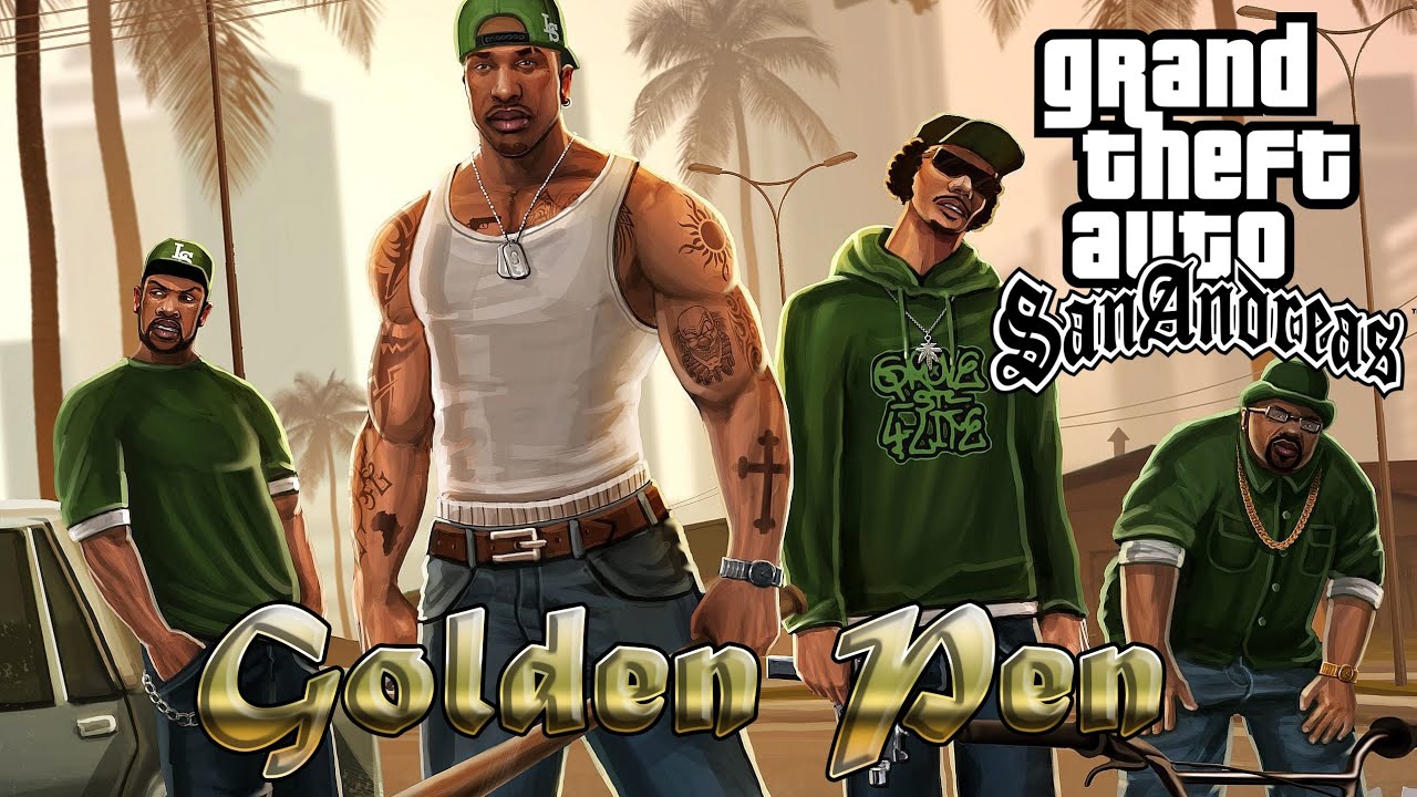 GTA San Andreas Golden Pen - YouTube