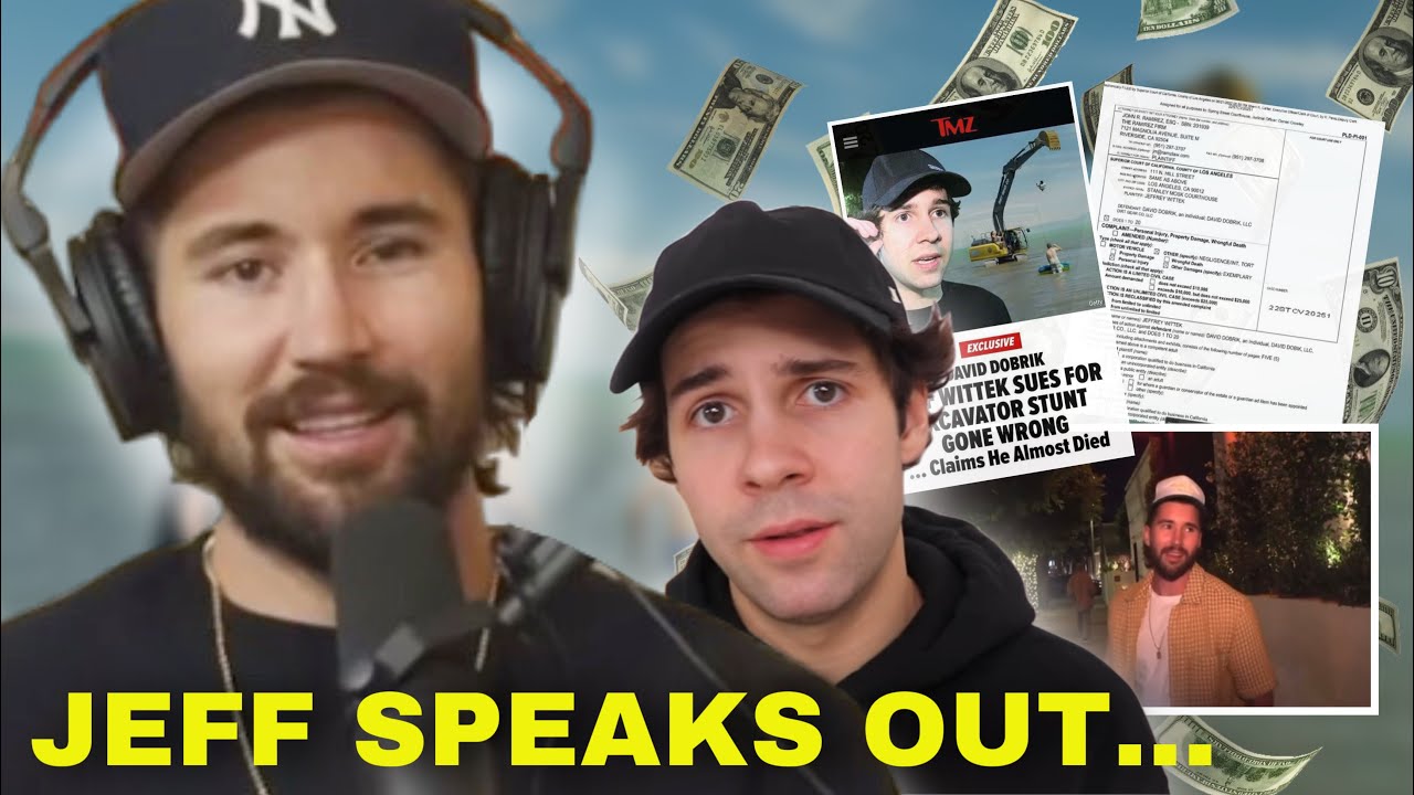 JEFF WITTEK SPEAKS OUT ABOUT DAVID DOBRIK LAWSUIT - YouTube