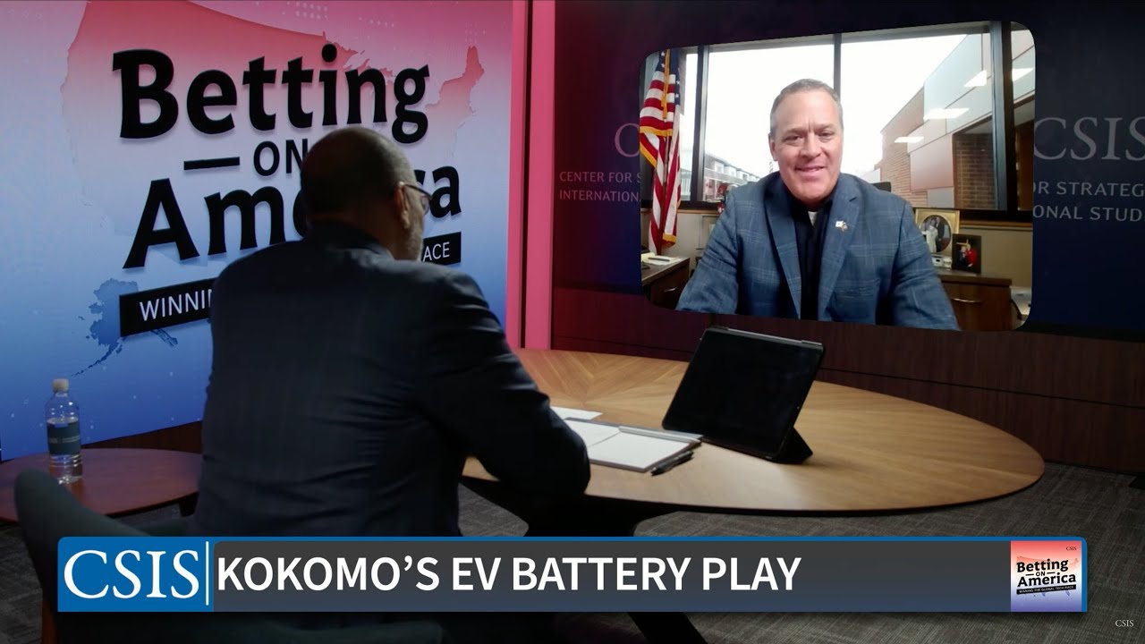 Kokomo's EV Battery Play featuring Mayor Tyler Moore | Betting on ...