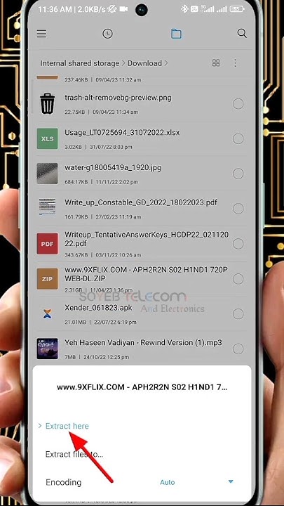 file fix couldn't extract fileproblem | How To Extract Zip Files Android #short #shorts #reels ...
