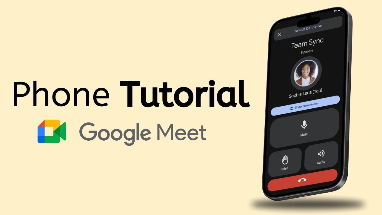 How to Use Google Meet on Phone - Full Guide - YouTube