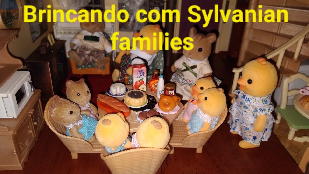 Brincando com os Sylvanian Families #sylvanianfamilies_lovers # ...