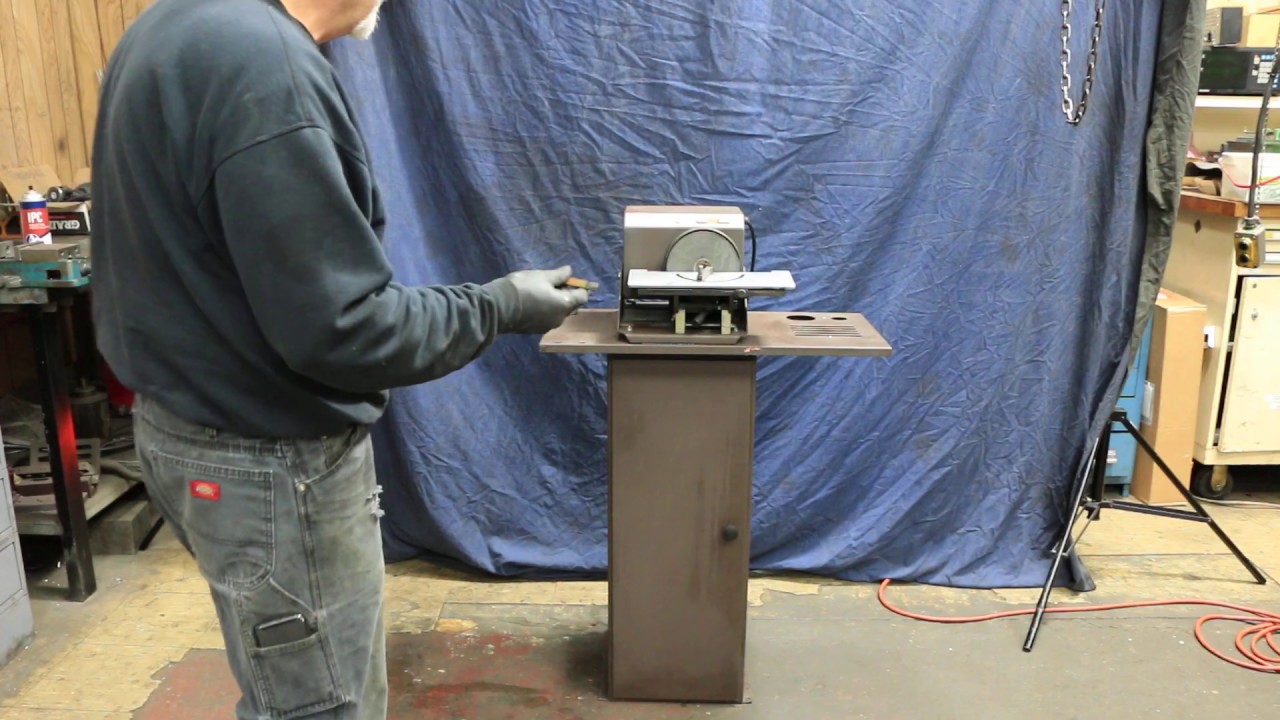 The Series II machine from Accu-Finish with Factory Cabinet Base - YouTube