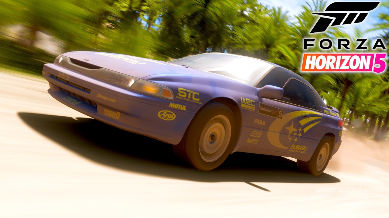 Un Subaru SVX de 1996 en un rally - Forza Horizon 5 - YouTube