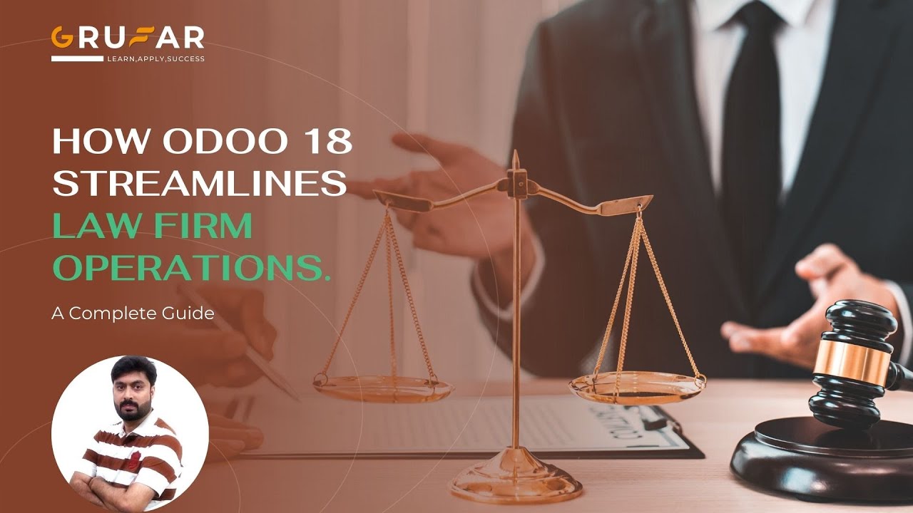 How Odoo 18 Streamlines Law Firm Operations: A Complete Guide - YouTube