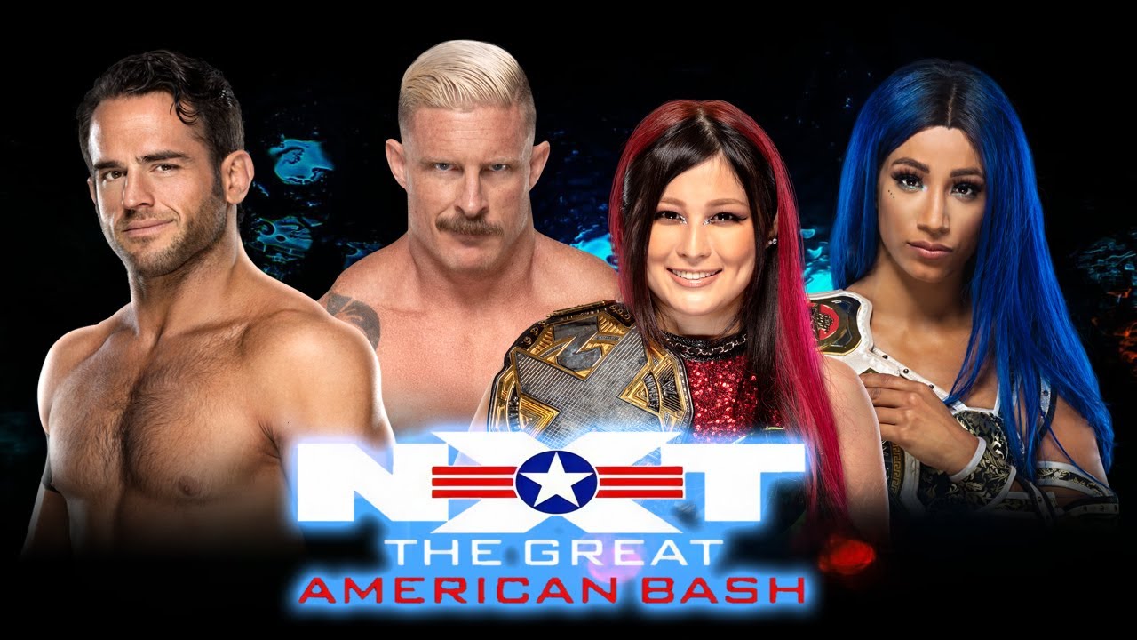 NXT GREAT AMERICAN BASH NIGHT 1 FULL SHOW RESULTS & REVIEW - YouTube