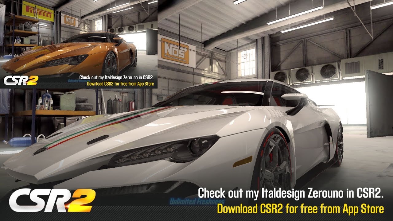 【CSR2】Zerouno (purple/gold), shift & tune for 7.471 (7.527) - YouTube