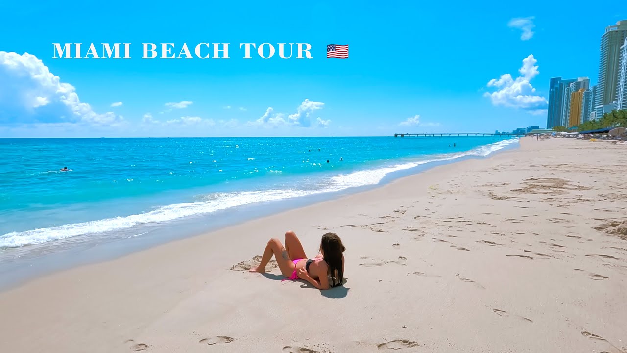 🇺🇸 Miami Beach Tour 2023 | Sunny Isles Beach | Miami USA | Florida ...