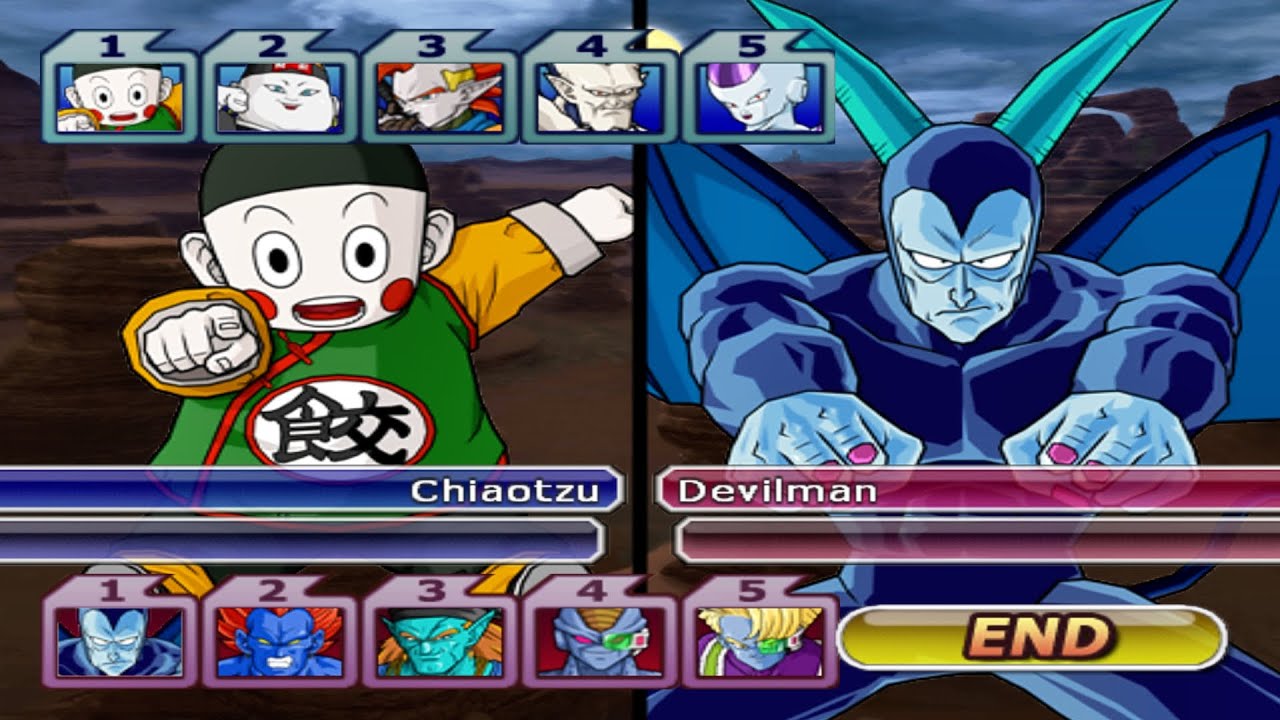 WHITE SKINS VS BLUE SKINS (COM VS COM) - Dragon Ball Z Budokai ...