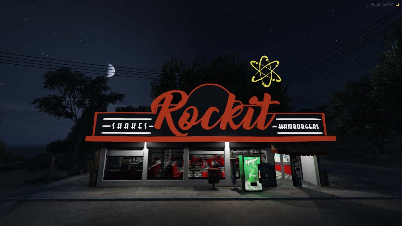 GTA V INTERIOR | ROCKIT SHAKES | FIVeM MLO - YouTube