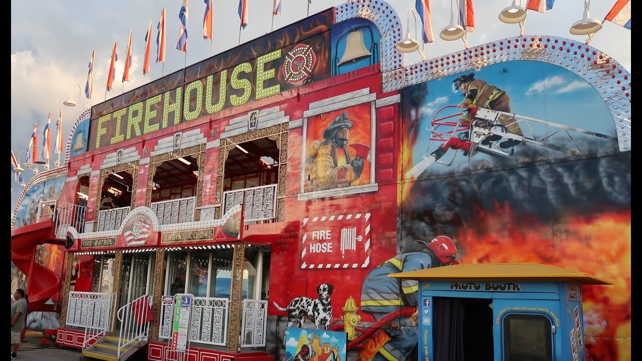 Firehouse Fun House POV Walkthrough 2023 Hillsborough County Fair ...