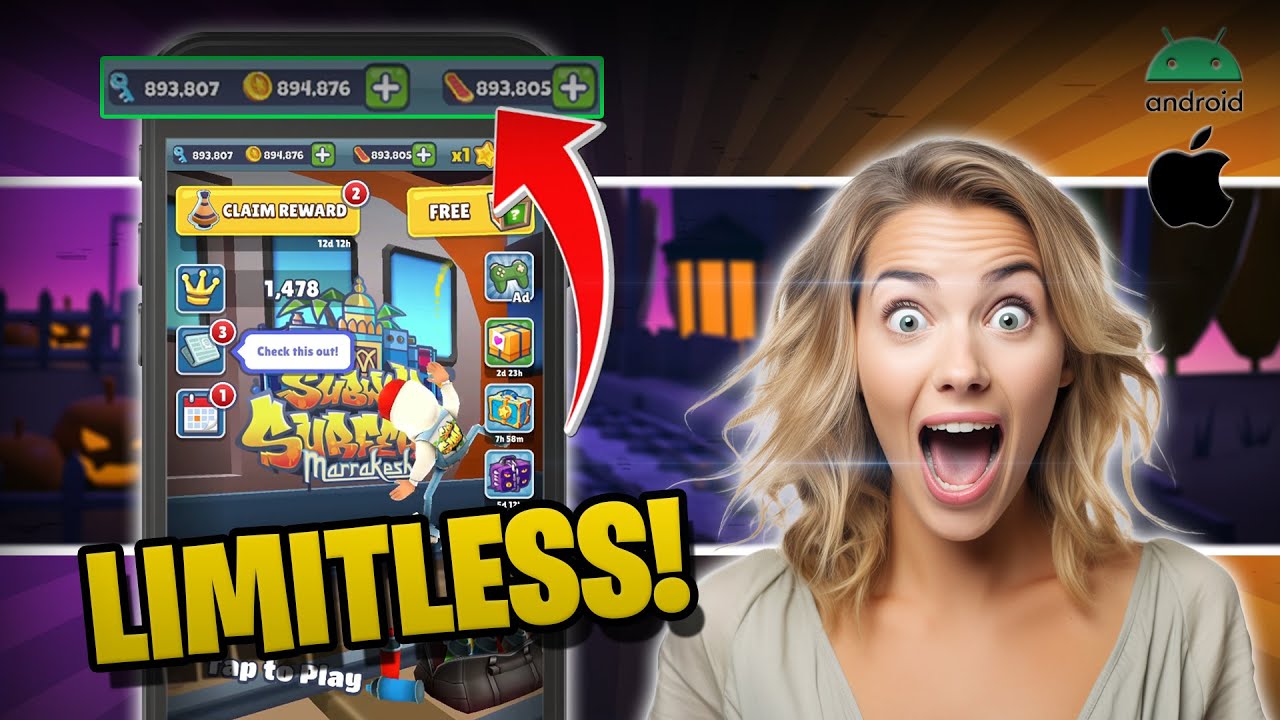 Subway Surfers Hack - How I Got All of Those Unlimited Keys and Coins ...