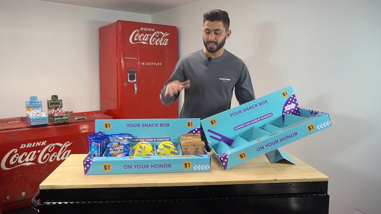 How To Build Snack Boxes From Vending Business Solutions - YouTube
