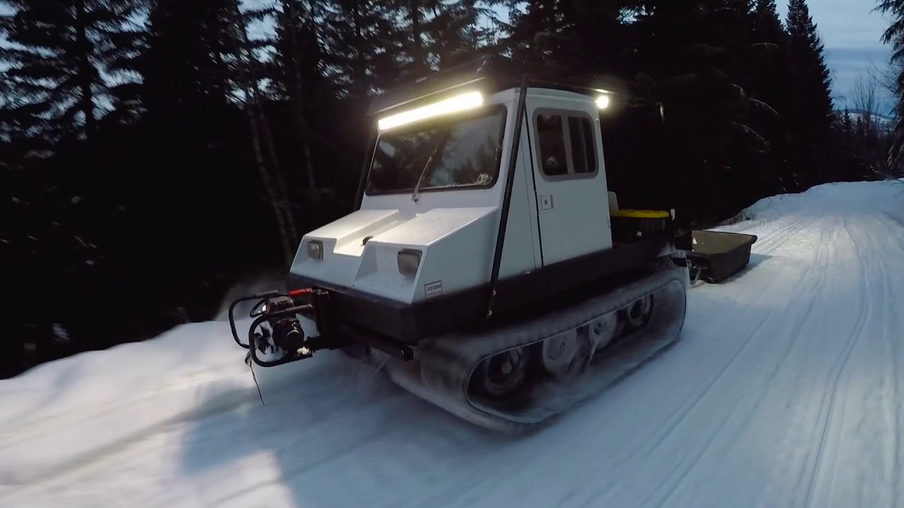 Bombi snowcat - YouTube