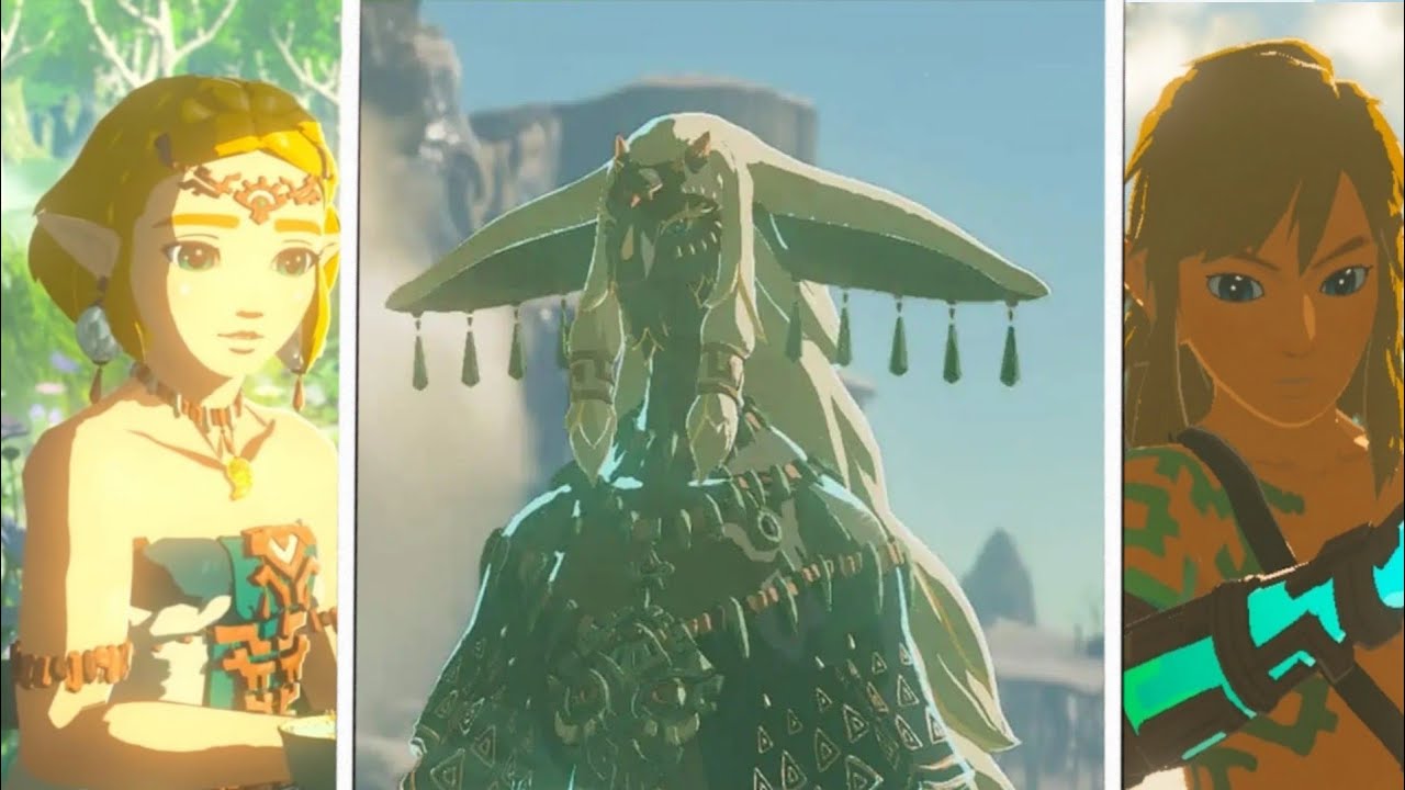 Rauru finally meets Link after hearing from Zelda about him (Tears of ...