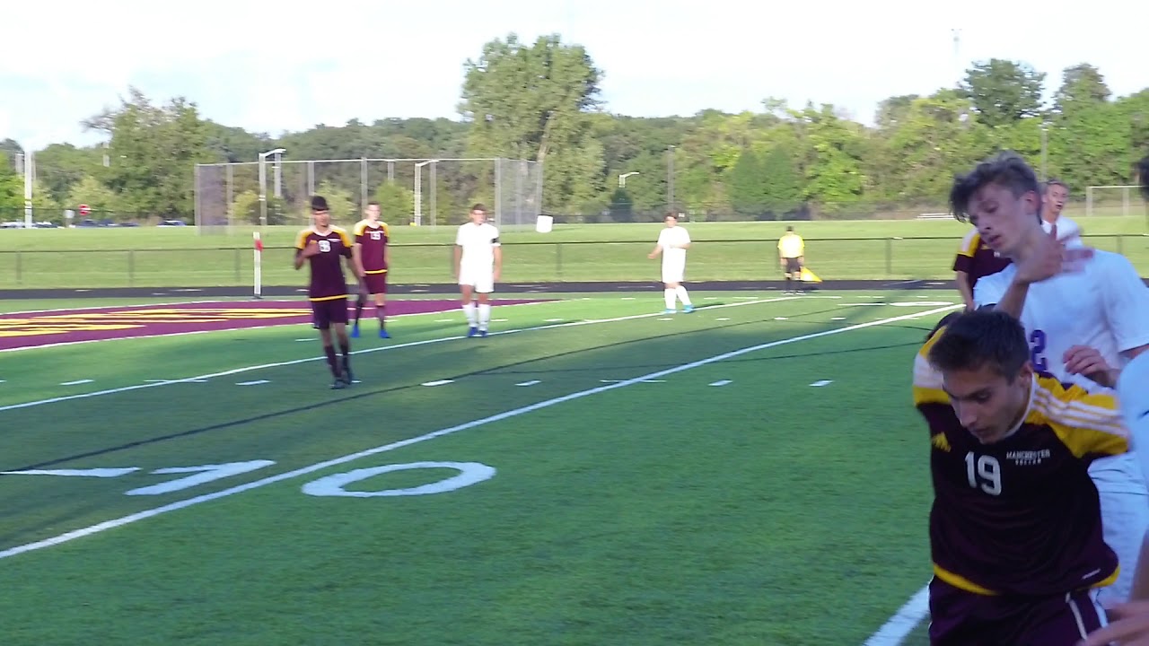 Jacob Morin #19 - Manchester Mi. versus Lenawee Christian - YouTube