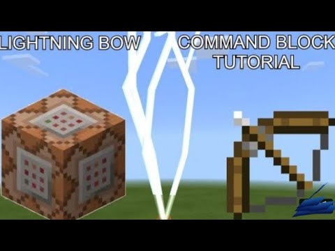 HOW TO MAKE A LIGHTNING BOW (NO MODS!!) 1 COMMAND BLOCK ONLY! - YouTube