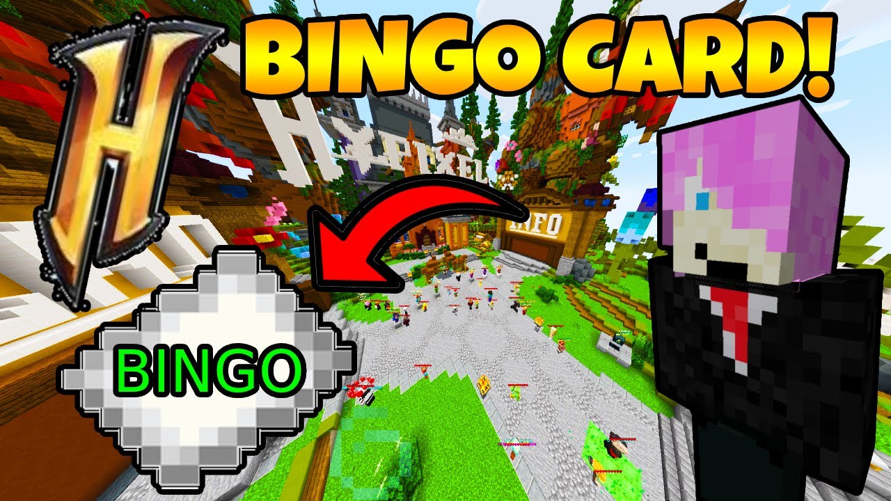 Doing The Hypixel Bingo Cards - YouTube
