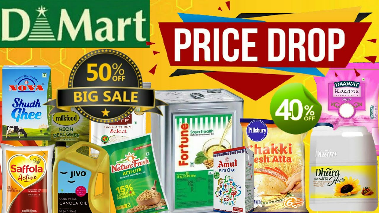 D Mart Latest Grocery Price List || D Mart Latest Buy 1 Get 1 Sale || D ...