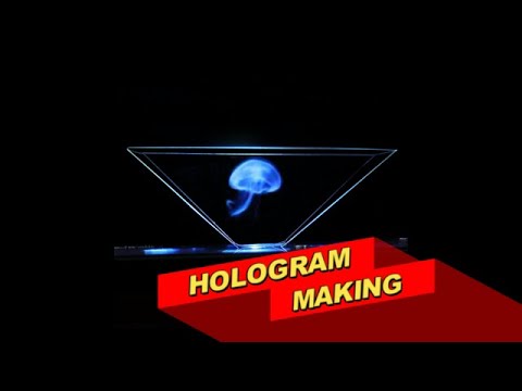 how to make hologram - YouTube