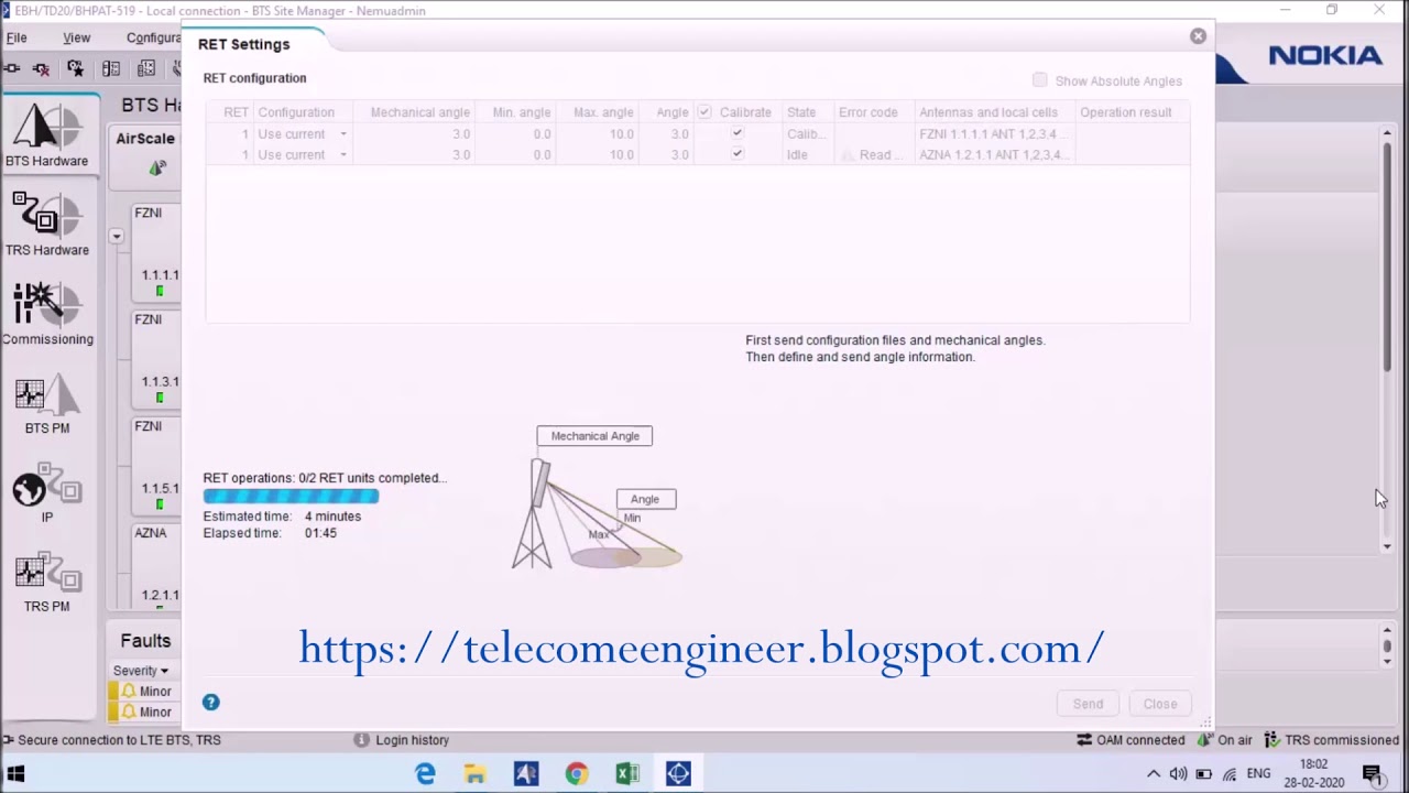 HOW TO Remote Electrical Tilt - YouTube