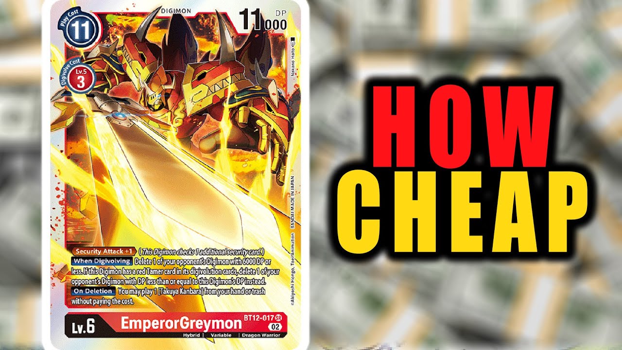 PRICE GUIDE: How Cheap is the Red Hybrid Deck? (Digimon BT15 ENG) - YouTube