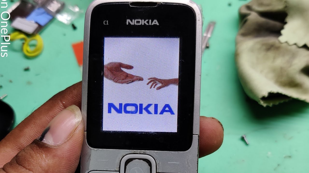 Nokia c1 display light problem solved - YouTube
