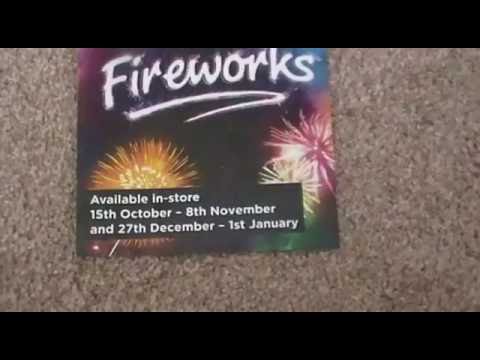 Asda Fireworks Leaflet 2016 - YouTube