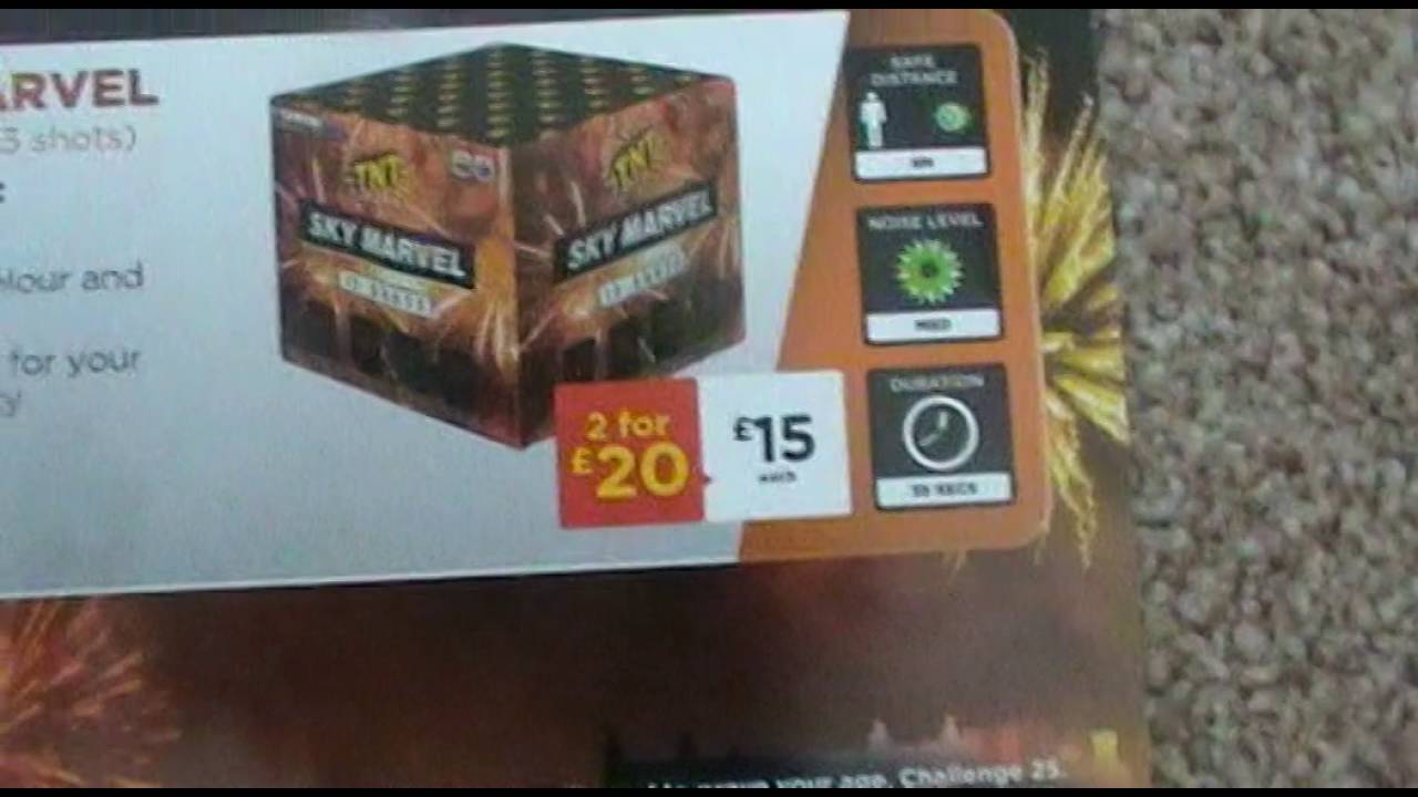 Asda Fireworks Leaflet 2016 - YouTube