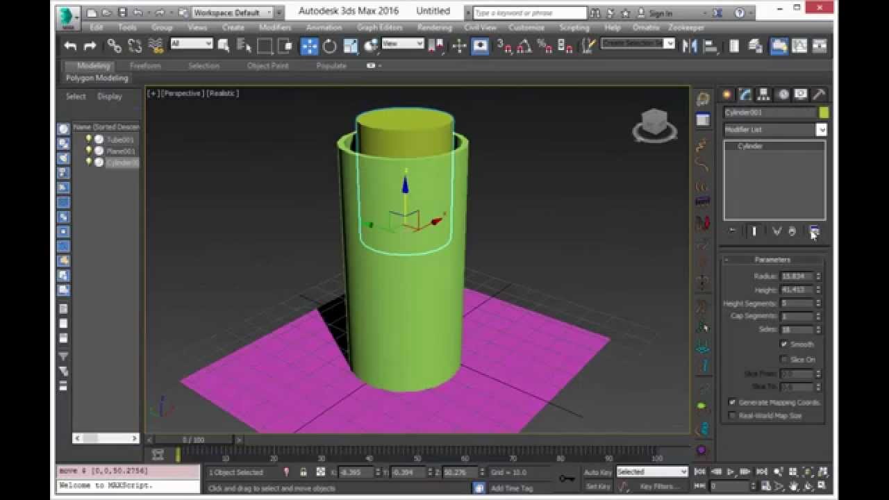 Messing around with Nvidia Flex in 3dsmax - YouTube