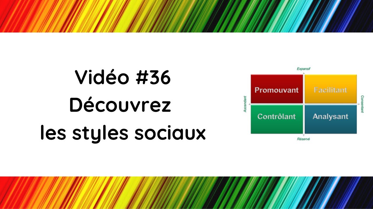 #36 Découvrez les styles sociaux - YouTube