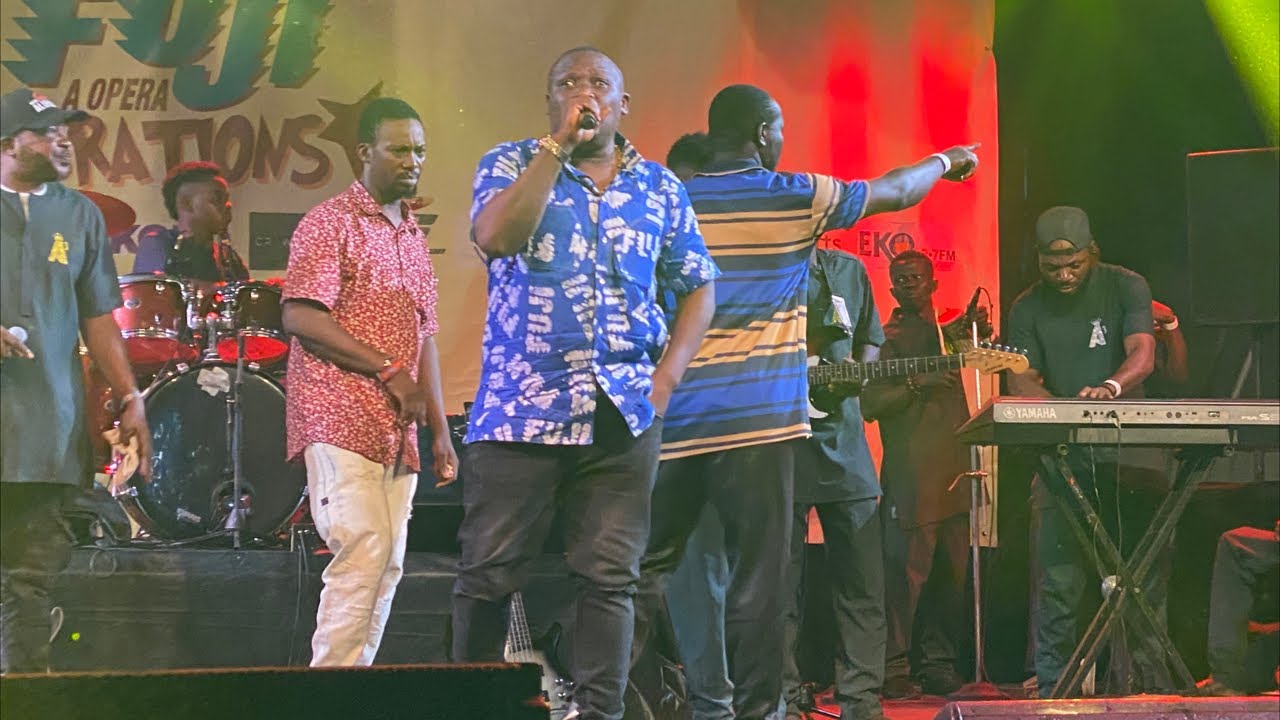 Remi Aluko Call for peace in Fuji house as he performing at Fuji opera ...
