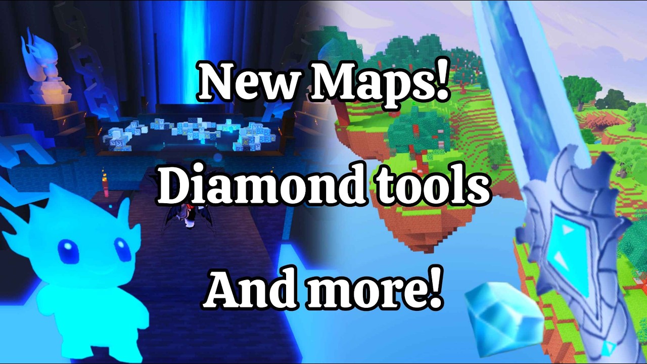 Diamond Tools! New Maps! OBBY PACK and more! Let's explore this update ...