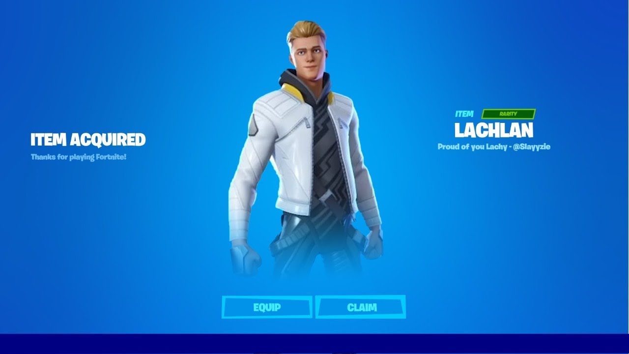 🔴 NEW LACHLAN SKIN COMING SOON! FORTNITE SEASON 4 #NorCalRC - YouTube