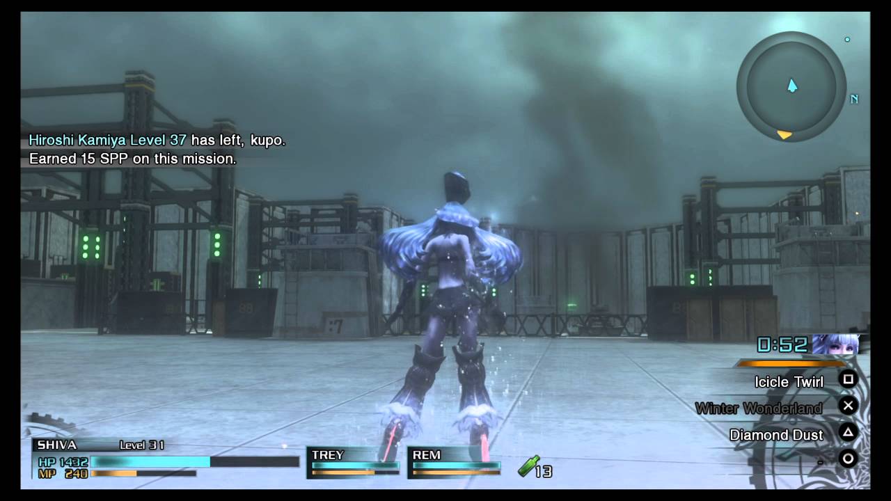 FF Type 0- Shiva and her sexy mini skirt - YouTube