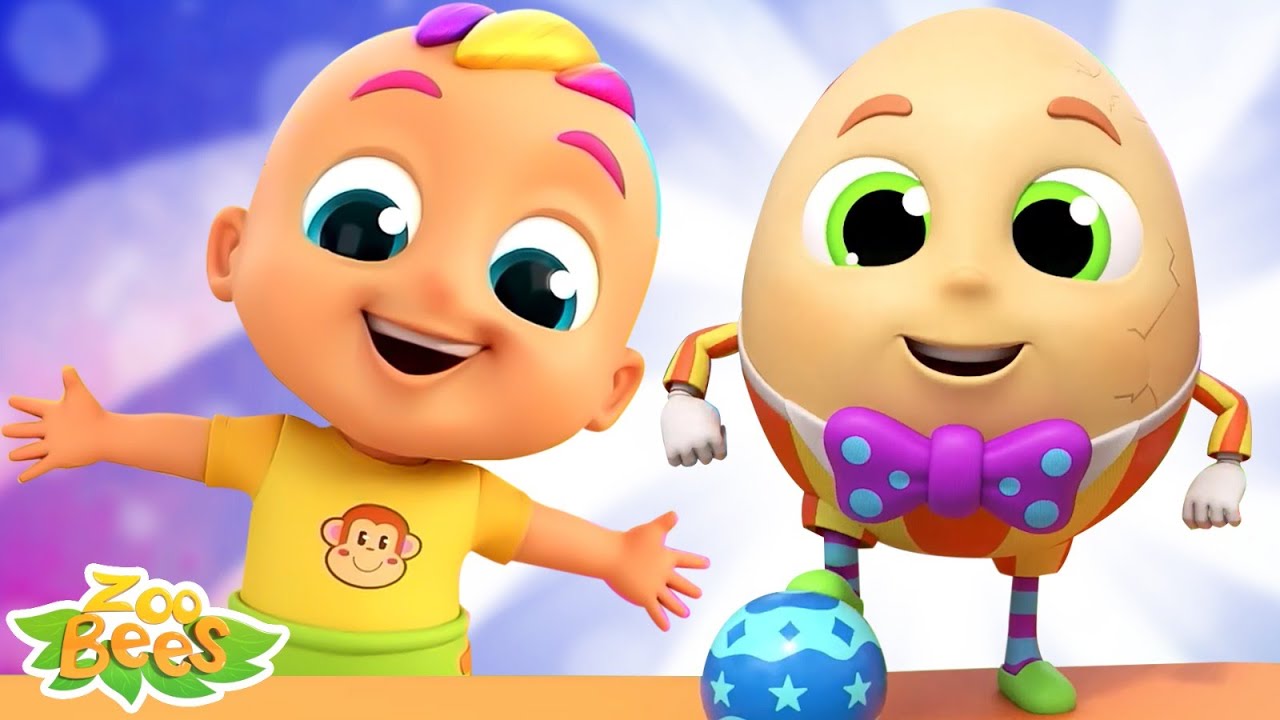 Humpty Dumpty Song, हम्प्टी डम्प्टी गीत, Nursery Rhymes for Kids - YouTube