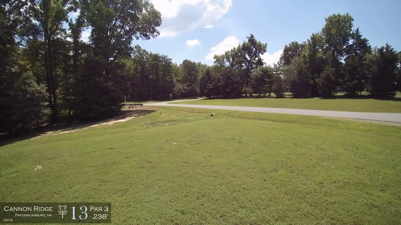2019 Cannon Ridge - Hole 13 - DRONE FLYTHROUGH - YouTube
