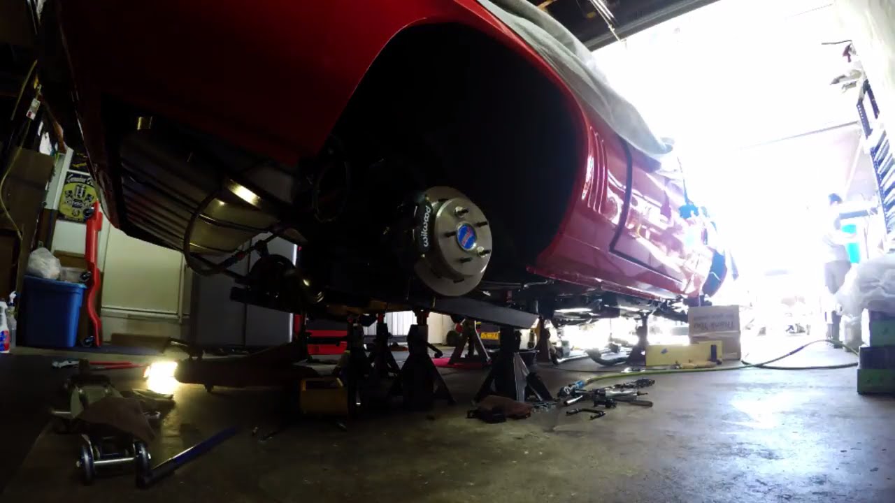 69 Camaro Rear End install Timelapse - YouTube