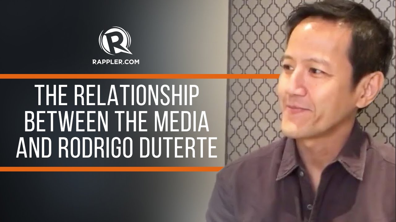 The relationship between the media and Rodrigo Duterte - YouTube