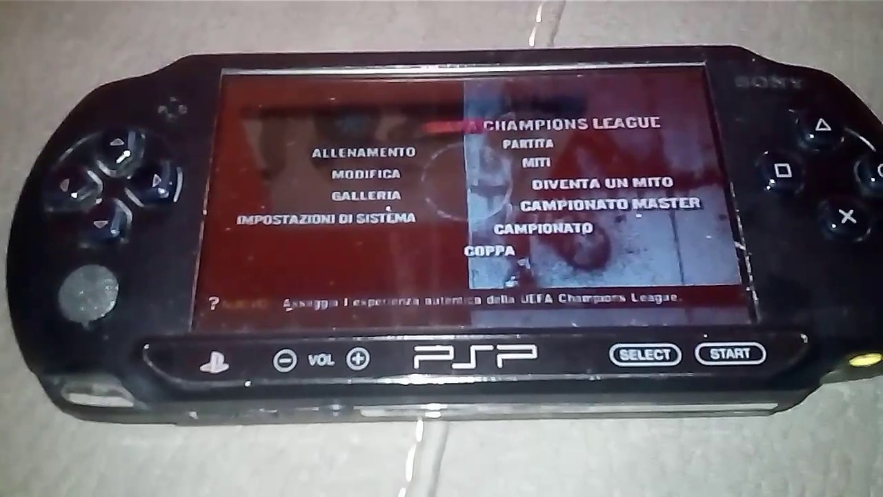 FIFA 2009 il ritorno della PSP - YouTube