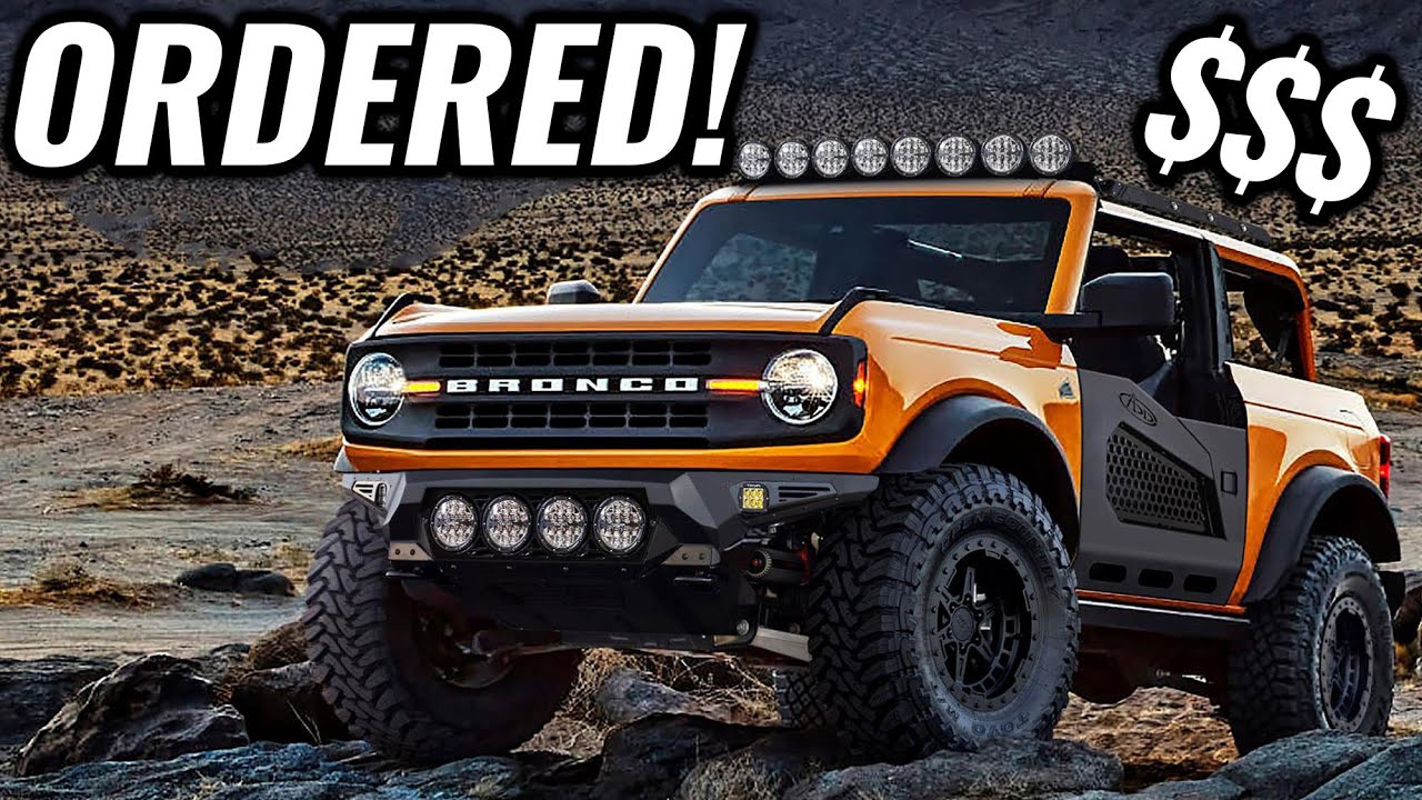 We Ordered The 2021 FORD BRONCO! SEMA Build Incoming? - YouTube