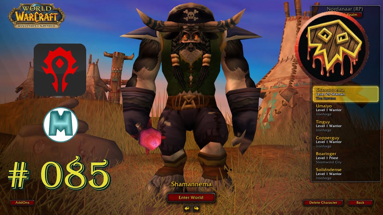 Turtle WoW Vanilla+ Horde # 085 - One set of Revantusk Dailys and showing off the new Guild Bank ...