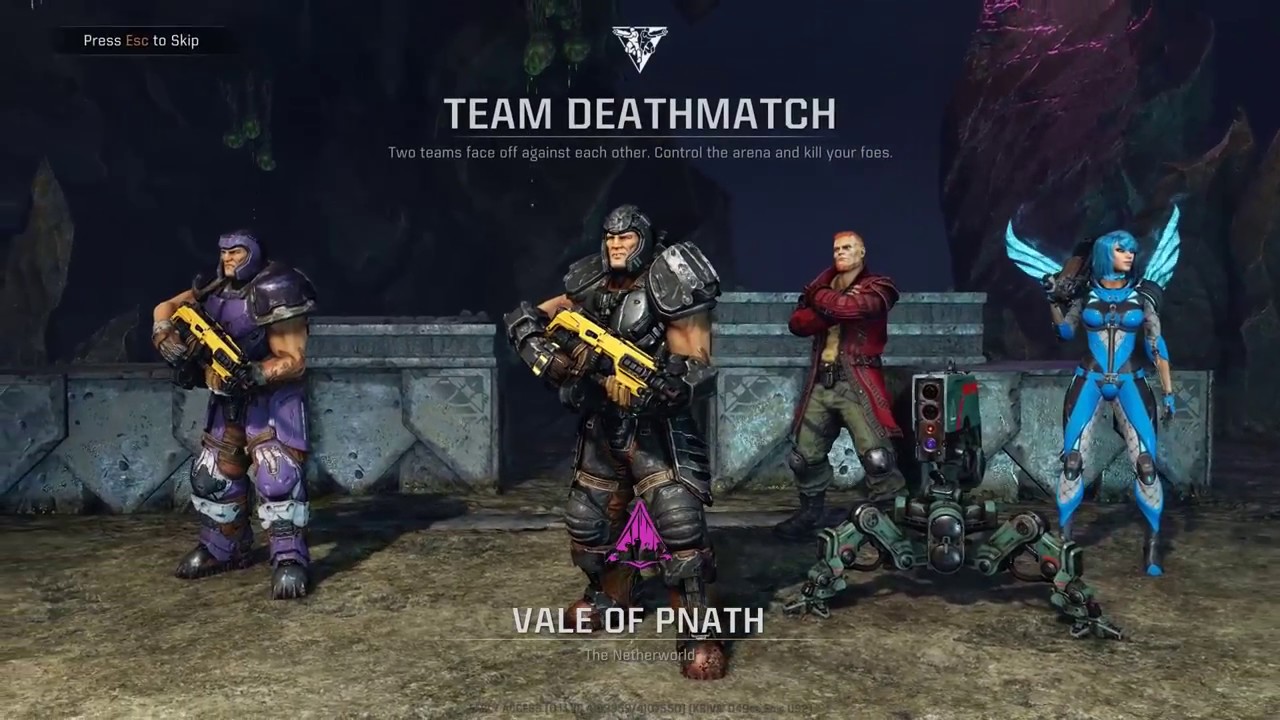 Quake Champions - Team Deathmatch - Ranger - YouTube